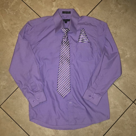 Enrico Rossini | Shirts & Tops | Enrich Rossini Boys Dress Shirt Set ...